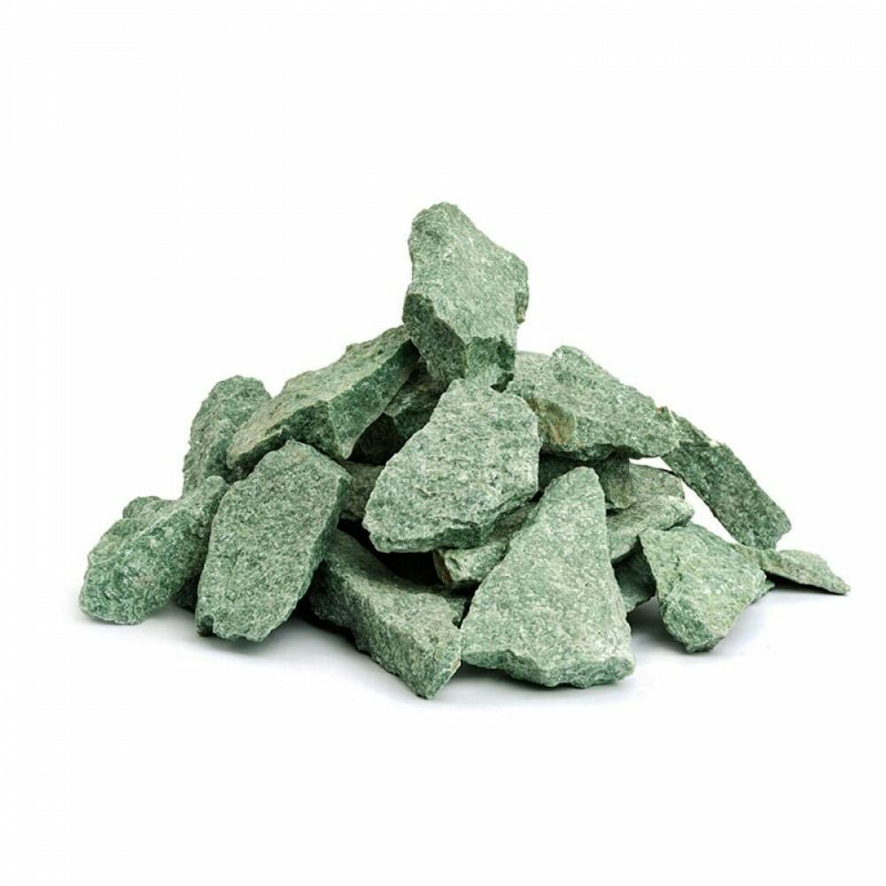 Жадеит Некалиброванный 10кг (Хакасия) для печей в бане