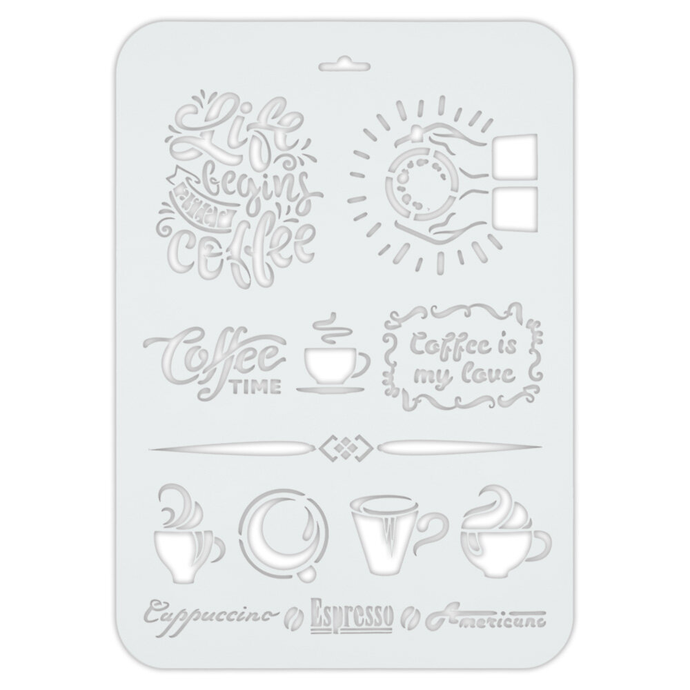 Love2art трафарет декоративный 22x31 см 1811-16 TDR-WA02 для декора интерьера и росписи стен