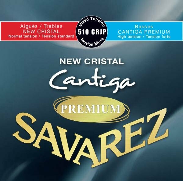 Струны для классической гитары Savarez New Cristal Cantiga Premium 510CRJP 29-44