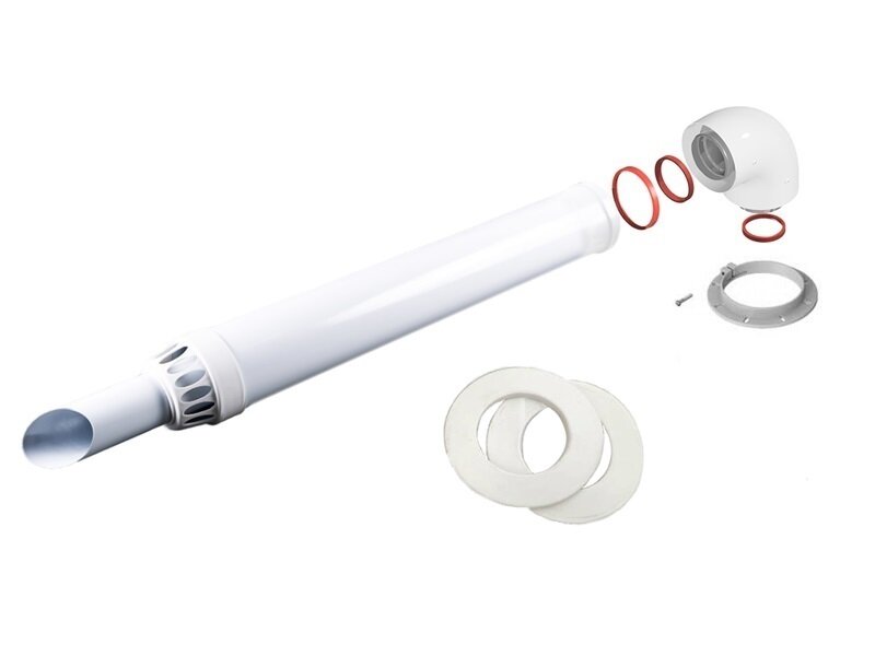 Комплект D60/100 - коаксиальный универсальный L750мм "Антилёд"