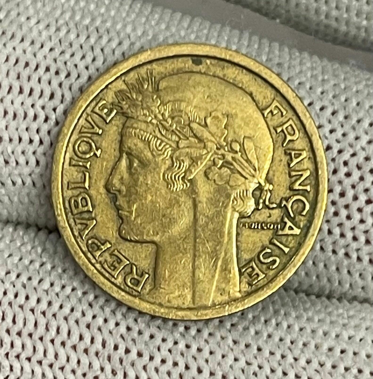 Франция 1 франк 1931-1941 годов