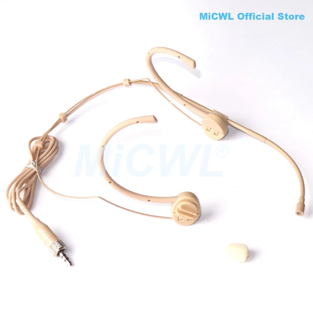 Складная гарнитура WBH53 с двойным крючком, Микрофон Для MiPro ACT748 718 ACT848 828 818 ACT717 ACT600 ACT700 Sennheiser
