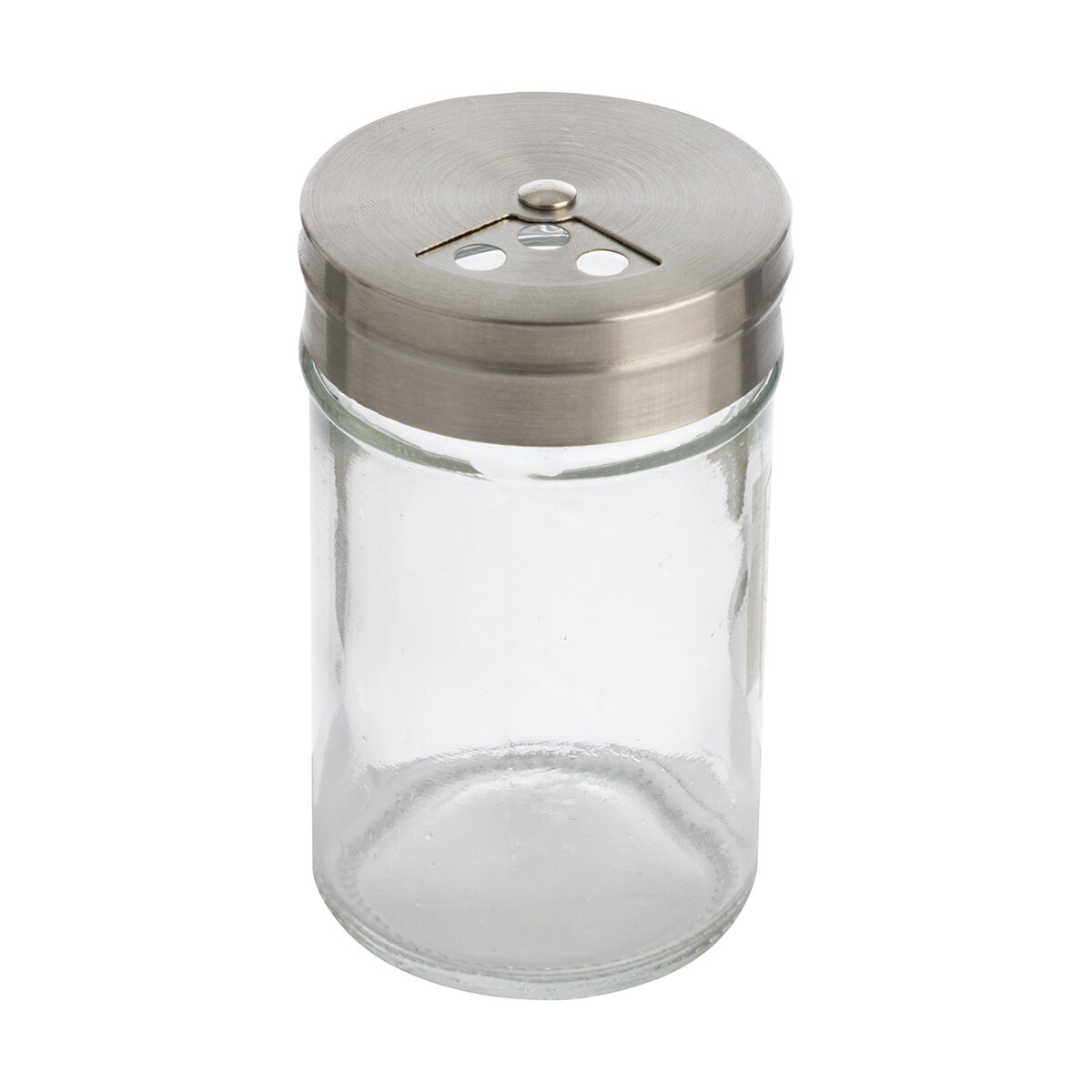 Солонка Mallony Spezia, регулируемая крышка, стекло, 90 мл, 1шт