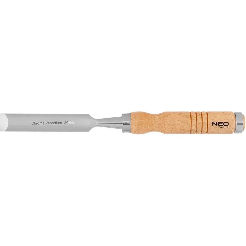 Зубило NEO TOOLS CRV 37-820, по дереву, деревянная ручка, 20мм