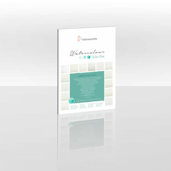 Альбом-склейка для акварели "Watercolour Selection", 17х24 см, 14 л, ассорти