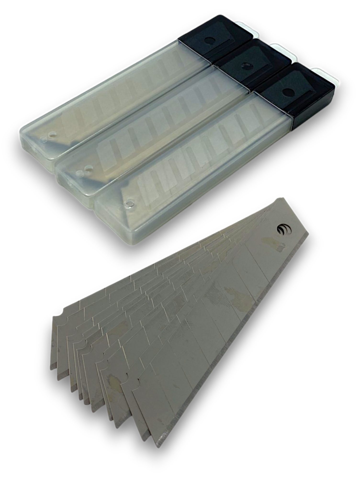 Лезвия SKRAB, для шпателей, сталь, параллельная форма, ширина лезвия 18 мм