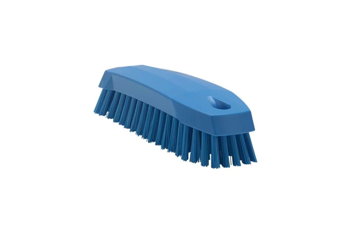 Vikan ручная скребковая щетка 165 мм, средний ворс, синий 35873 для чистки поверхностей