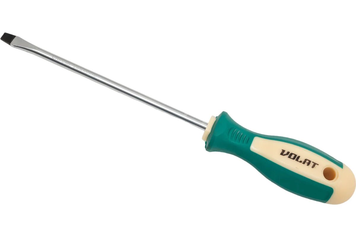 Отвертка шлицевая SL6,5 волат (18060-615), легированная сталь