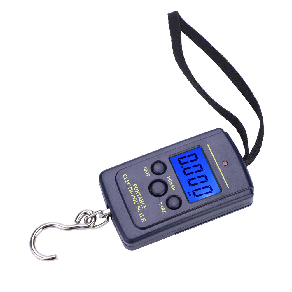 Electric Fishing Scale, Scale Long Work Time Plastic with Hooks for