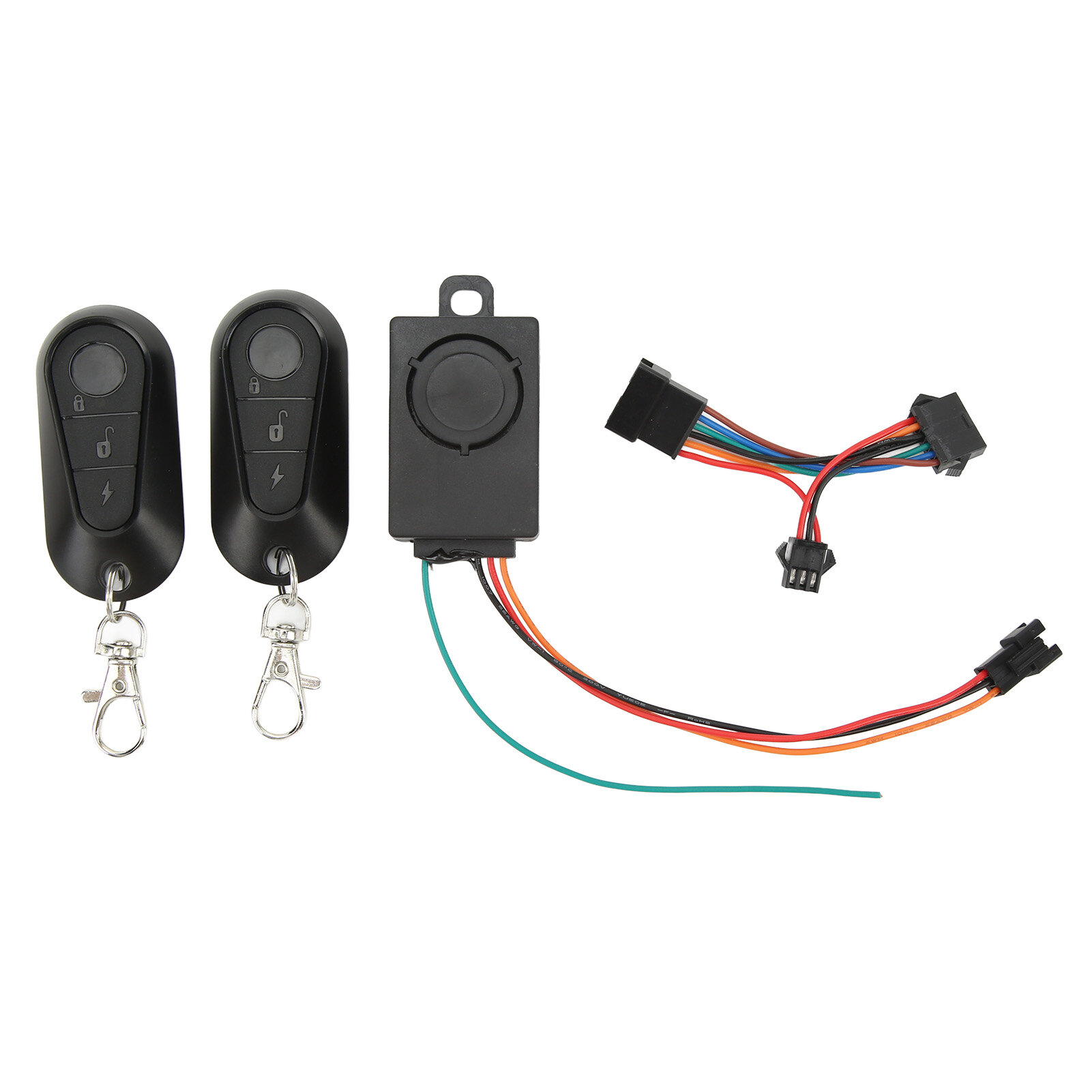 Умная противоугонная сигнализация для велосипеда, электрический скутер, беспроводная противоугонная сигнализация с пультом дистанционного управления, 36 72 В, универсальная