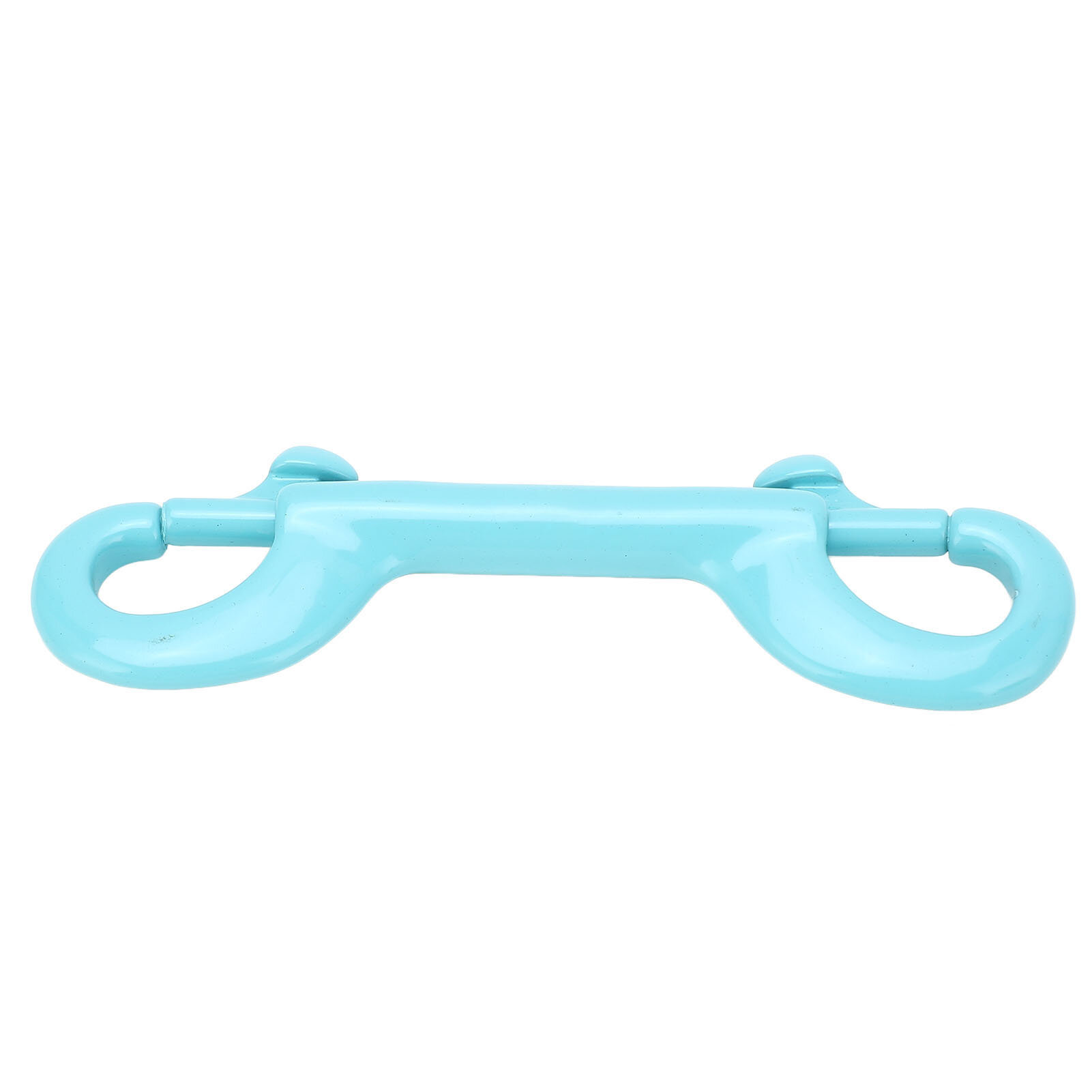 Двусторонний карабин с защелкой, 100 мм, из нержавеющей стали 316 морского класса, для подводного плавания, цвет «озеро синий».