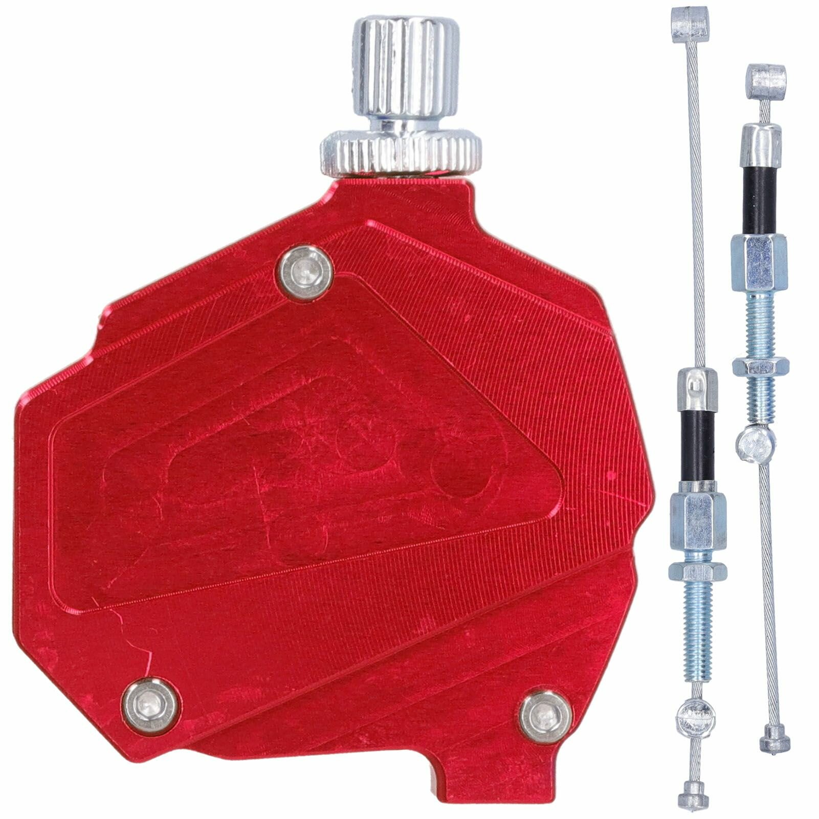 Трос сцепления с рычагом из CNC-алюминия, красный (для трюков, облегчает выжим)