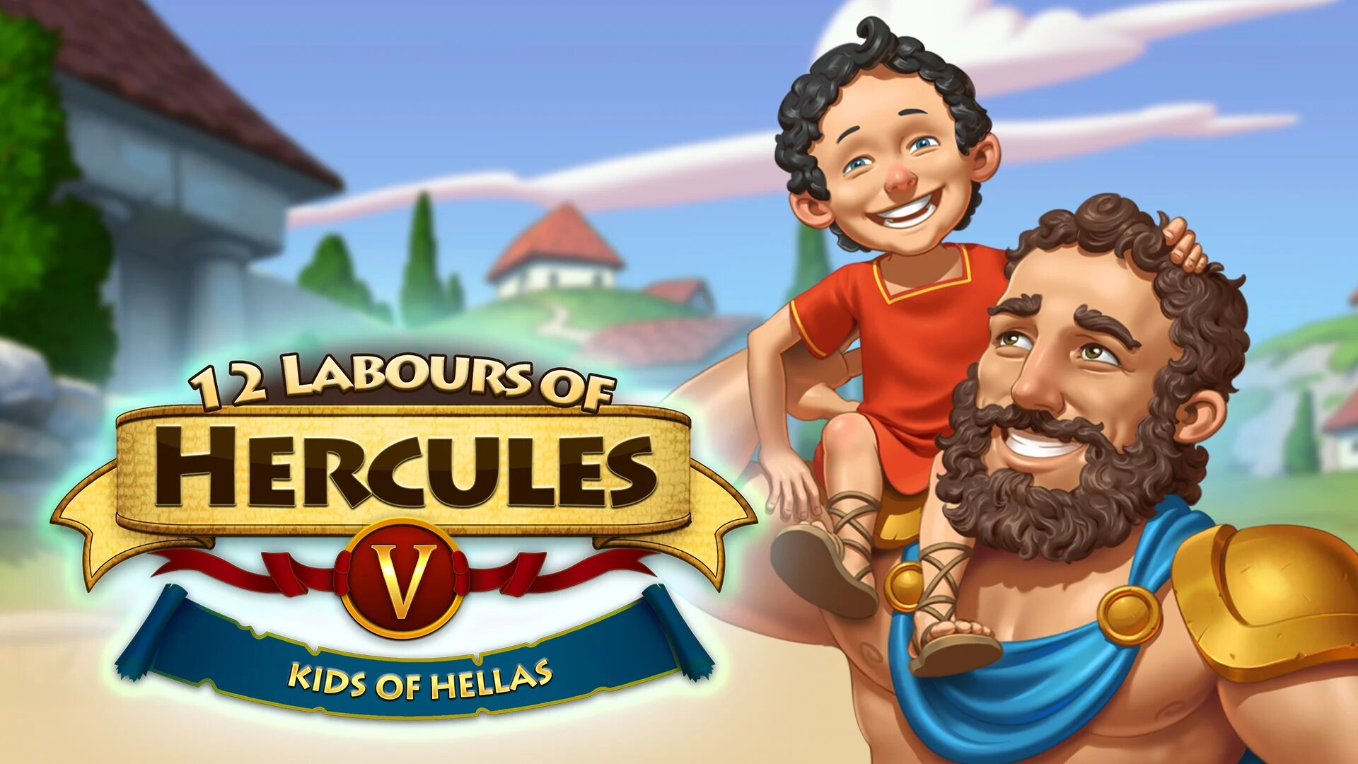 Игра 12 Labours of Hercules V: Kids of Hellas для Nintendo Switch - Цифровая версия, США