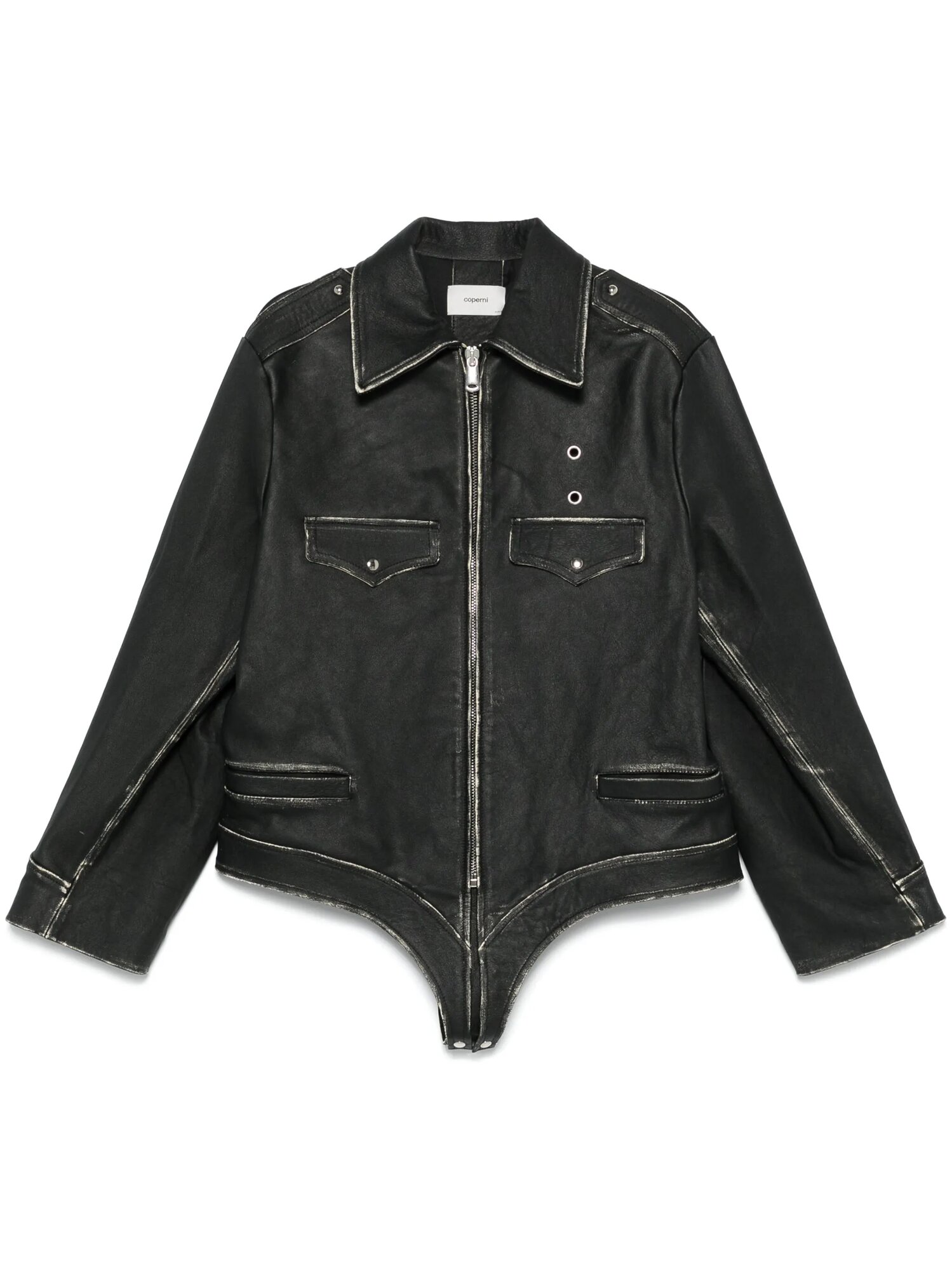 Куртка кожаная