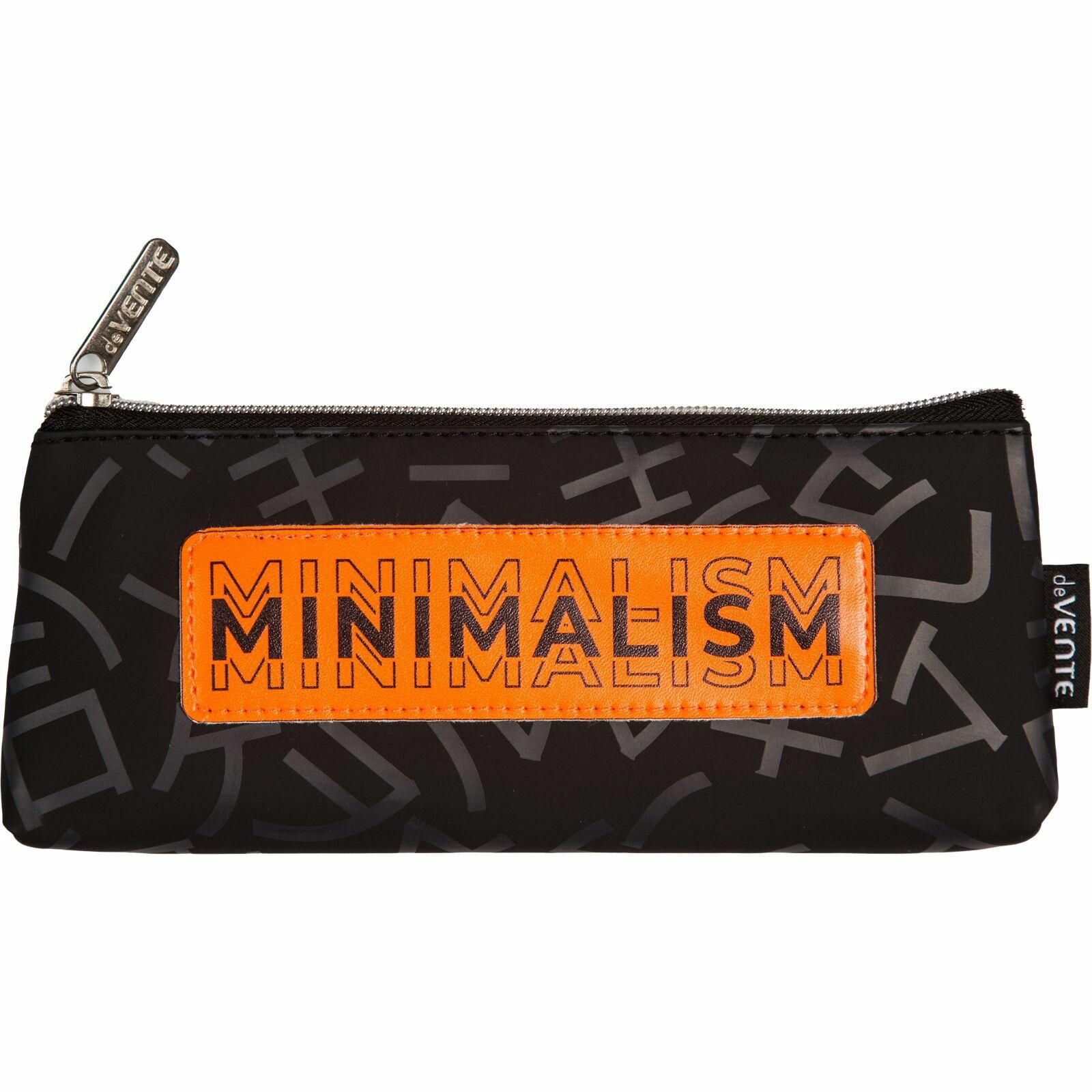 Пенал-косметичка deVENTE 210х80х35, "Minimalism" треугольный, soft touch (7026439)