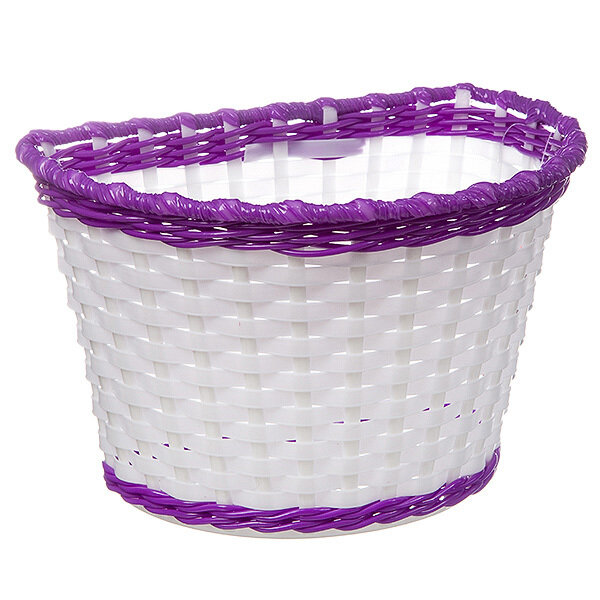 Корзина для велосипеда / STG / Детская / Белая