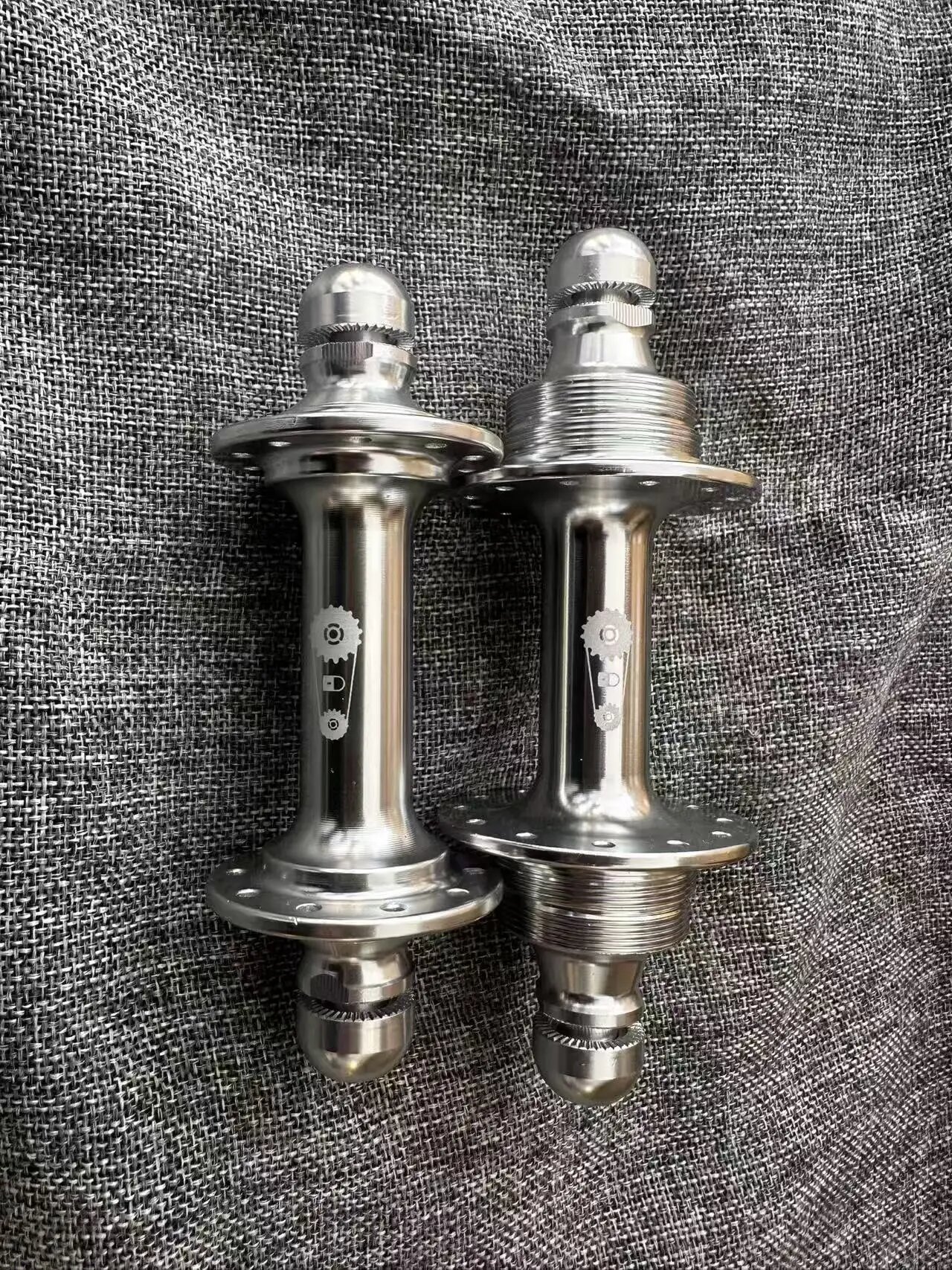 Велосипедная втулка Действительно, алюминиевая, фиксированная передача, 28 отверстий Серебряный, silver 28-28h