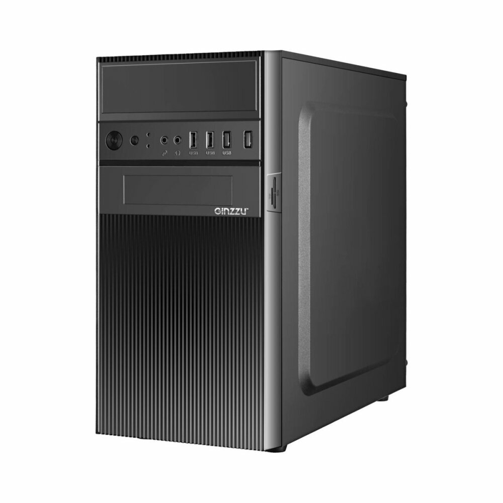 Компьютерный корпус Ginzzu D190 2*USB 2.0, AU