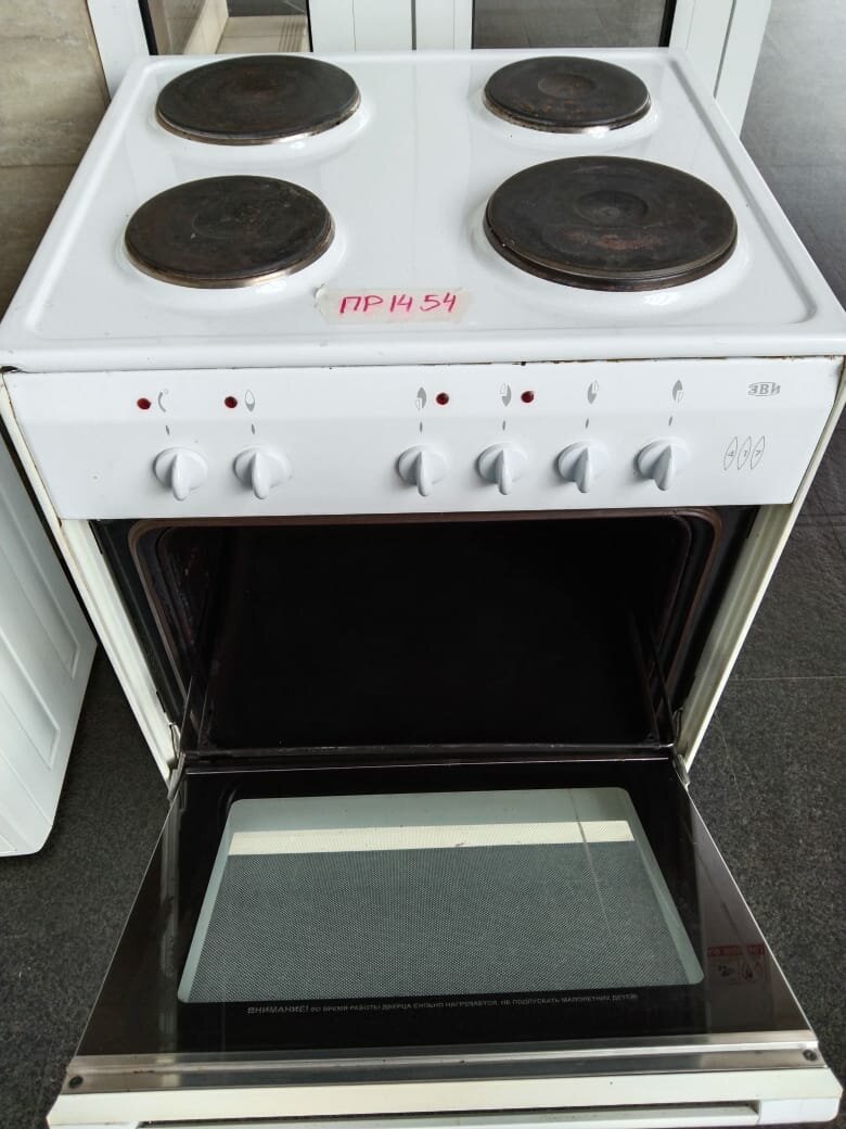 Электроплита ЗВИ 417 W белая Гарантия 6 мес