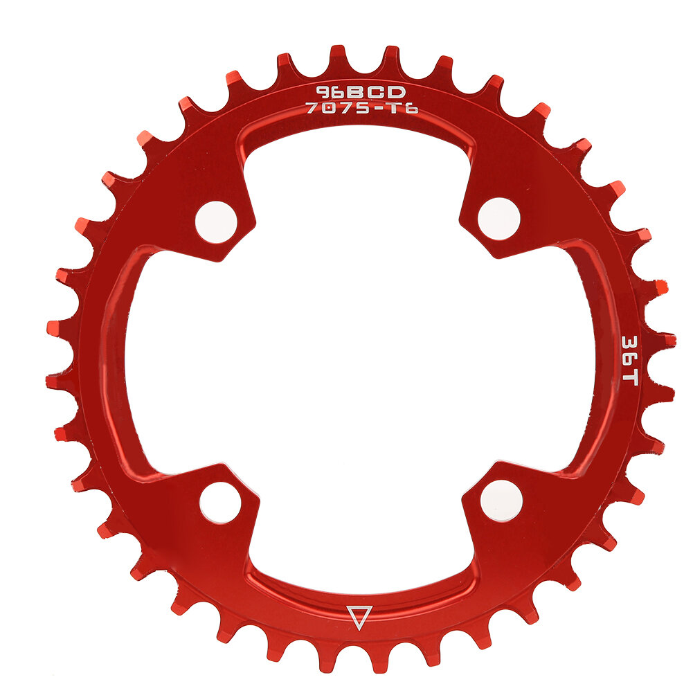 96BCD Велосипедная узкая, широкая, круглая звездочка для ремонта, одинарная звездочка для горного велосипеда, 36 зубьев