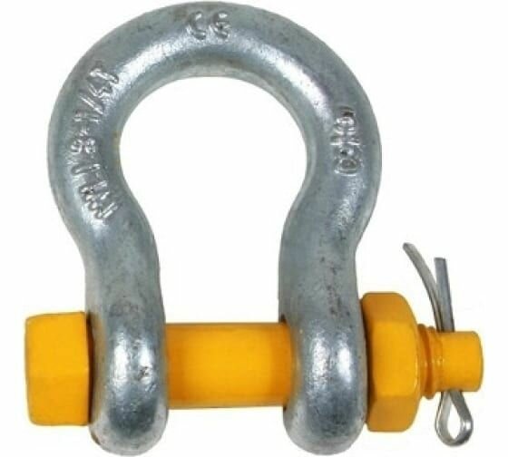 Скоба монтажная DIN833 3.25т ц (упак 1 шт)