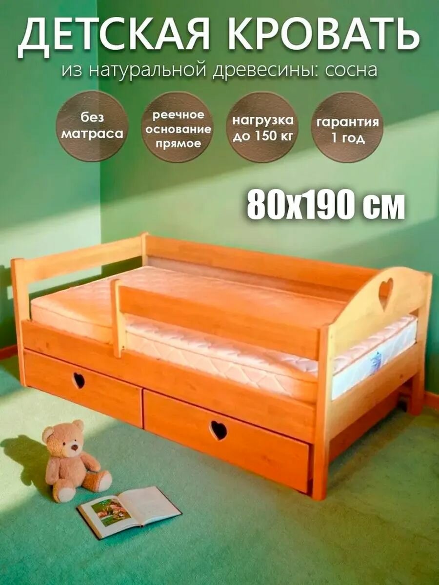 Детская кровать Зара 80х190 см
