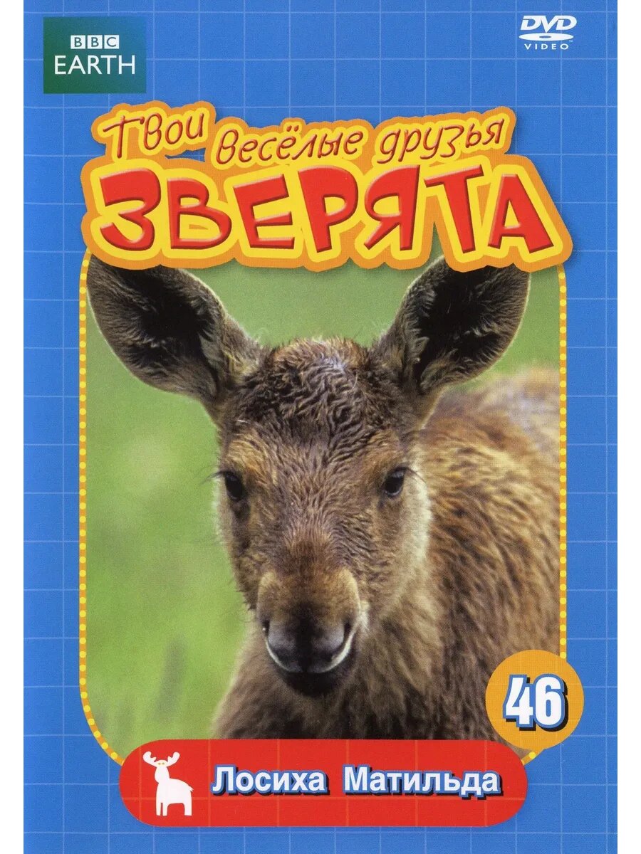 BBC: Твои веселые друзья зверята: Лосиха Матильда (DVD-R)