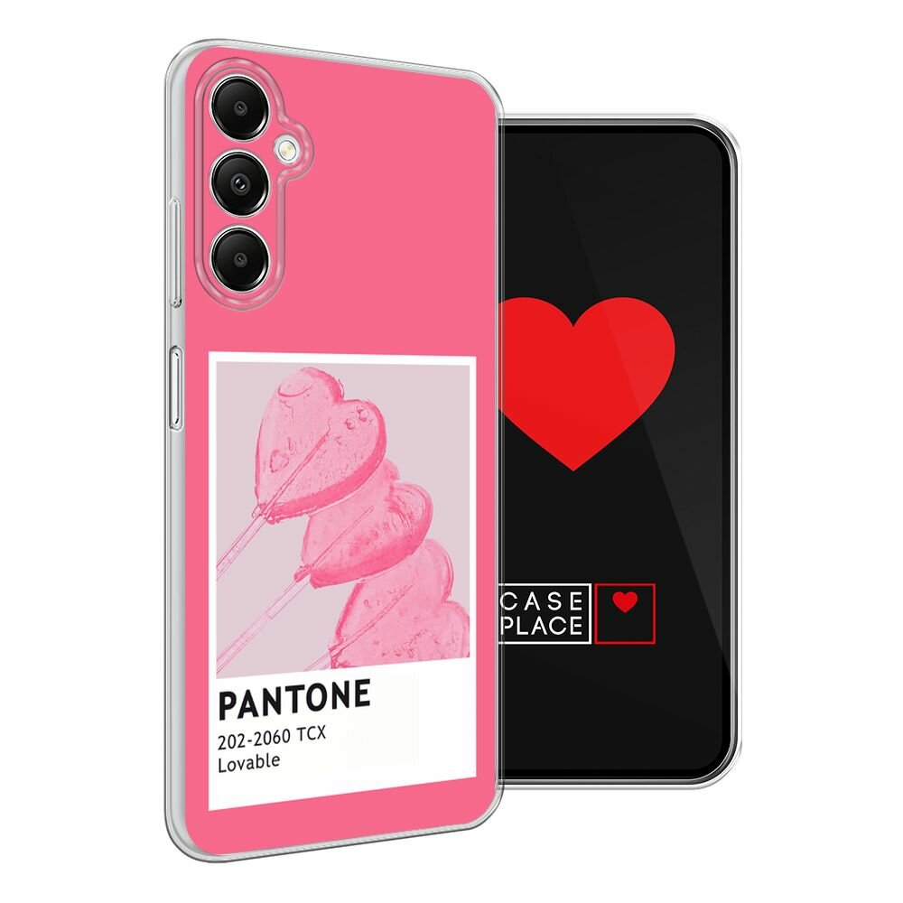 Чехол на Samsung Galaxy A05s / Самсунг Галакси A05s с принтом "Pantone Lovable 1 - 14 февраля" — фото 1
