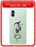 Чехол на Xiaomi Redmi A1+/Redmi A2+/Poco C51/C50 / Редми A1+ с принтом Монохромн...