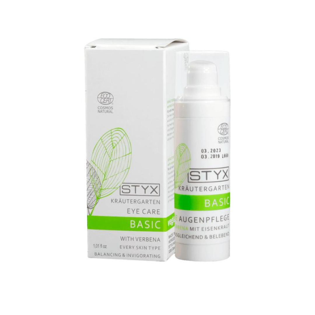 Гель-лифтинг для век против отеков и тёмных кругов вербена STYX / BIO KRÄUTERGARTEN 30 мл