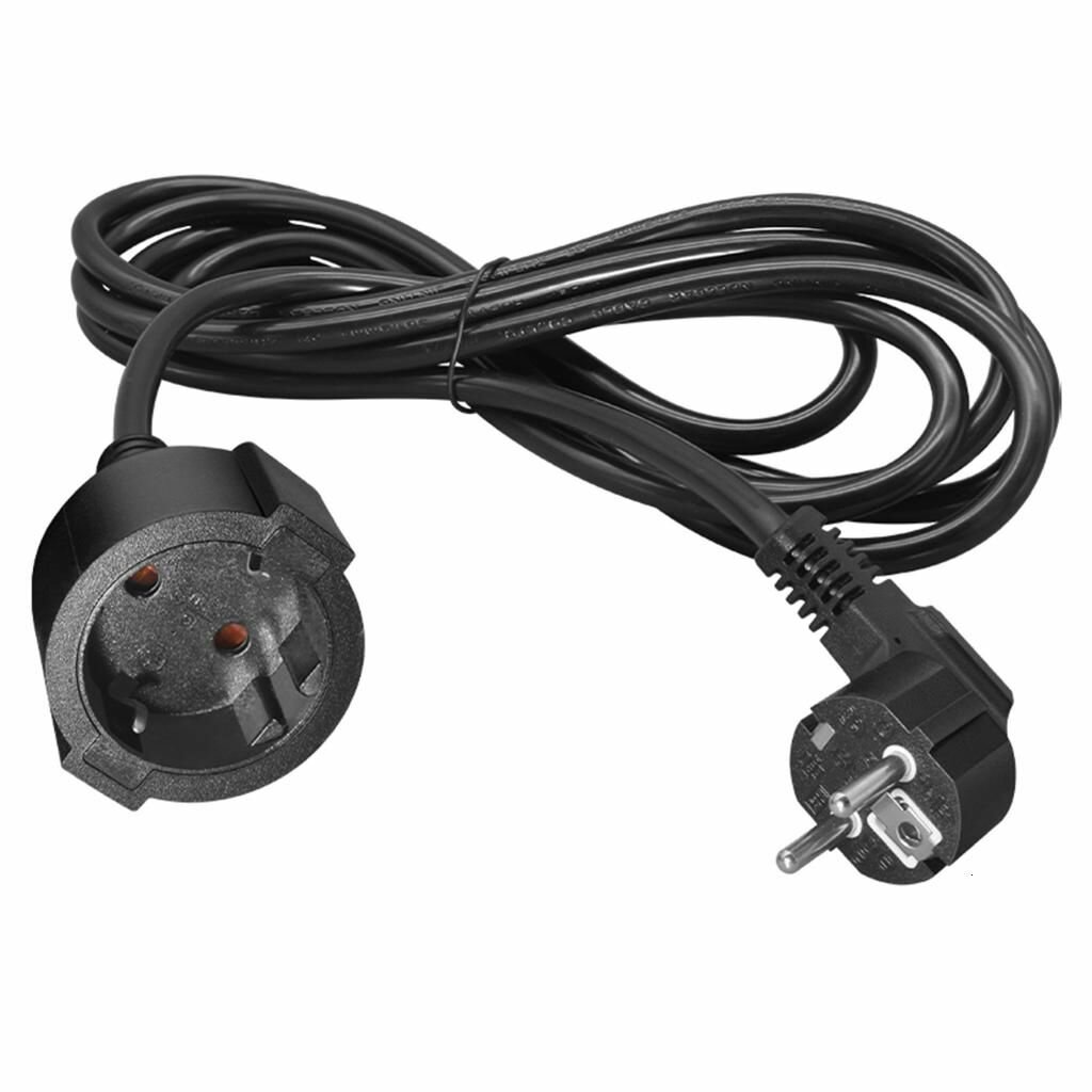 Безопасный европейский кабель 4.8мм H05VV F3G1.5 230В 16А для надежного энергоснабжения, 1