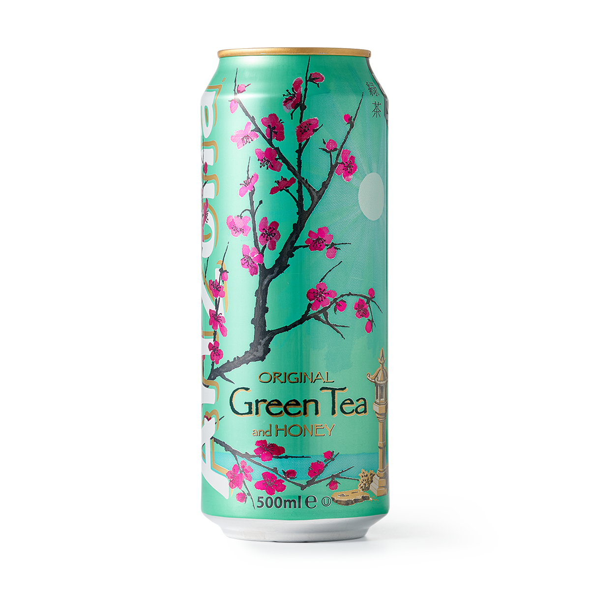 Чай AriZona "Холодный зеленый с медом", 0,5 л, металлическая банка