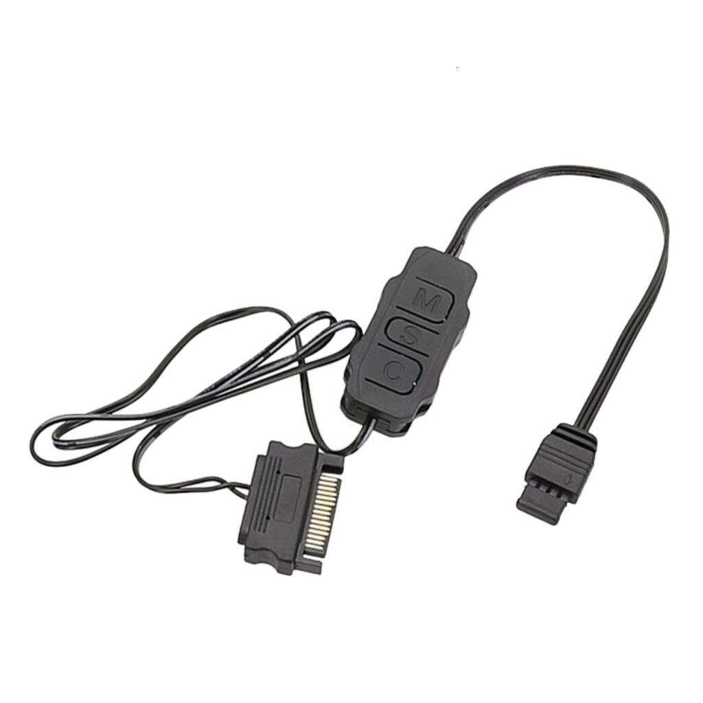 Кабель вентилятора RGB с питанием SATA