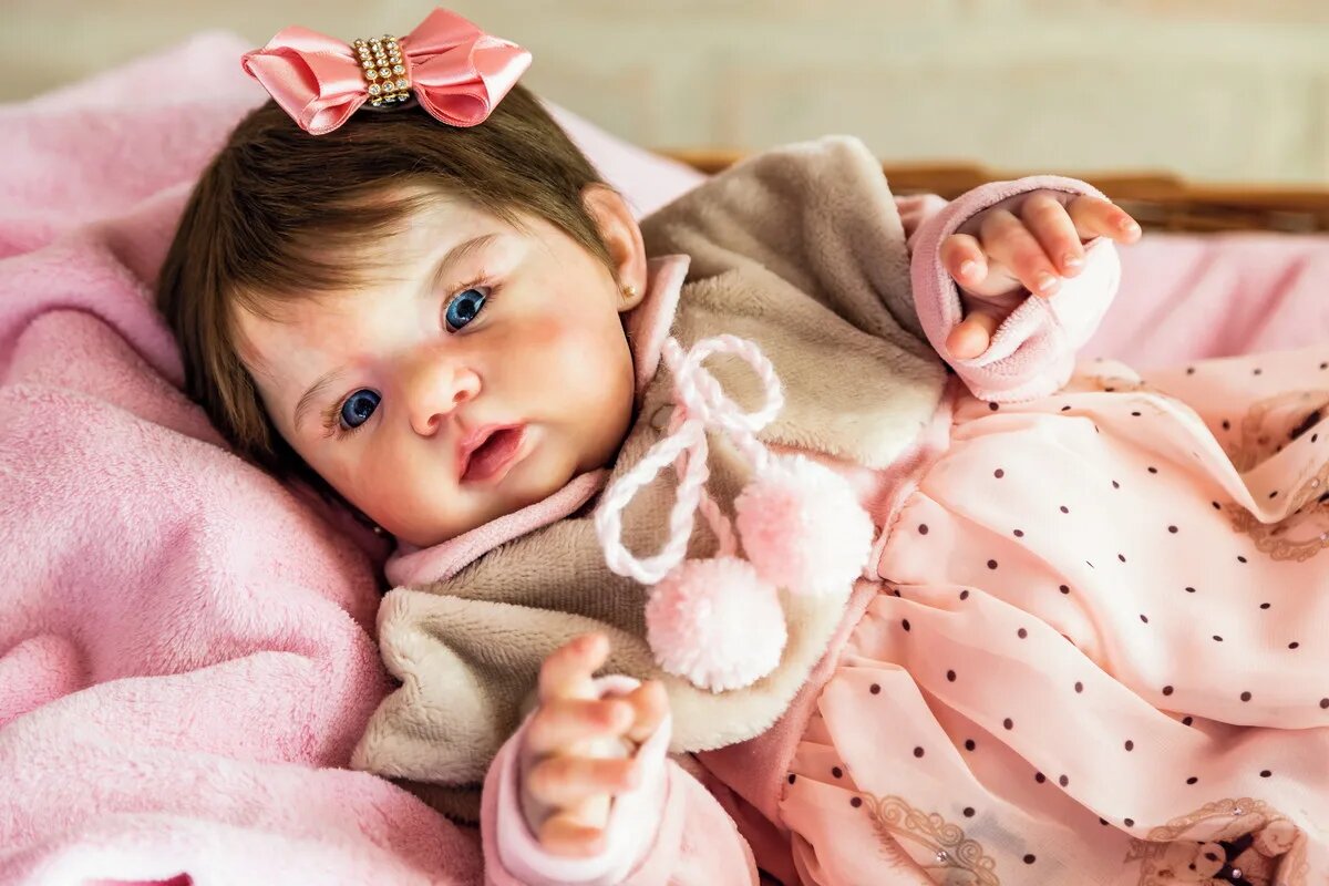 Набор для создания куклы реборн Abigail Smile Baby 20 дюймов винил