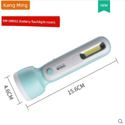 Светодиодный фонарик 3W+1W с аккумулятором 1500 мАч, светло-зеленый, USB зарядка для ночного использования на открытом