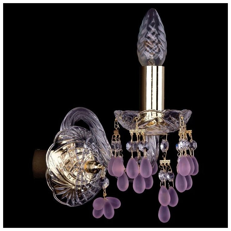 Бра Bohemia Ivele Crystal 1410 1410B/1/141/G/V7010