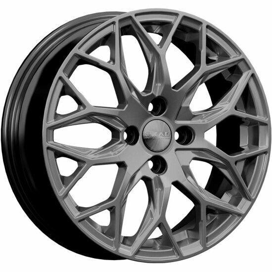Диск Skad Фабиан 6x16/4x100 D60.1 ET37 графит