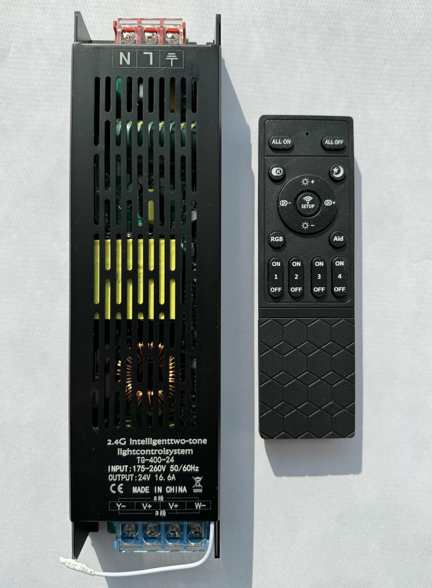 400Вт блок питания 24 Вольт 2,4 G с пультом управления