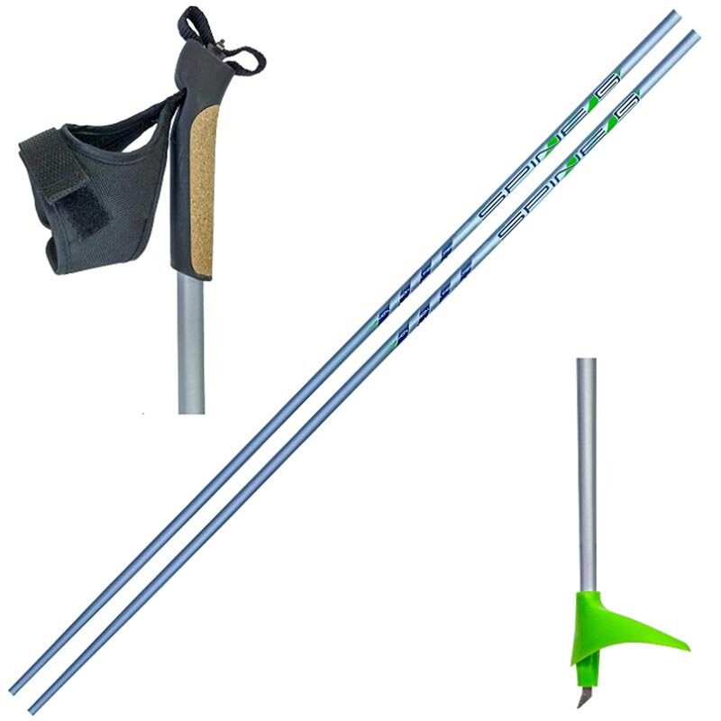 SPINE Лыжные палки SPINE X-Rider (Карбон 60%+Стекло 40%) (155 см)