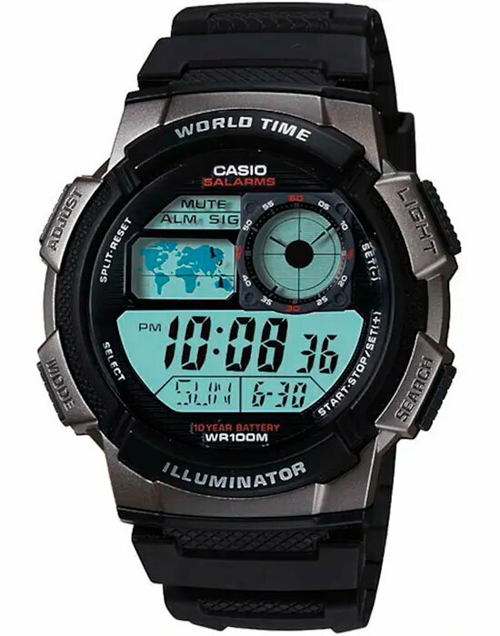Наручные часы CASIO, черный