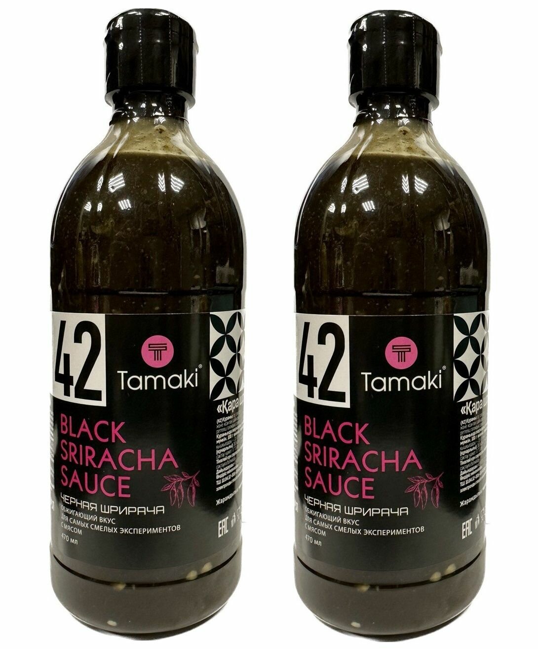 Соус Черная шрирача, Tamaki, Россия, 470 мл х 2шт