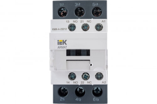 Контактор Iek КМИ-А-23212 LC1D 32А кат. 230В AC 1НО+1НЗ AC-3, AR-ACC-21-032-230-11