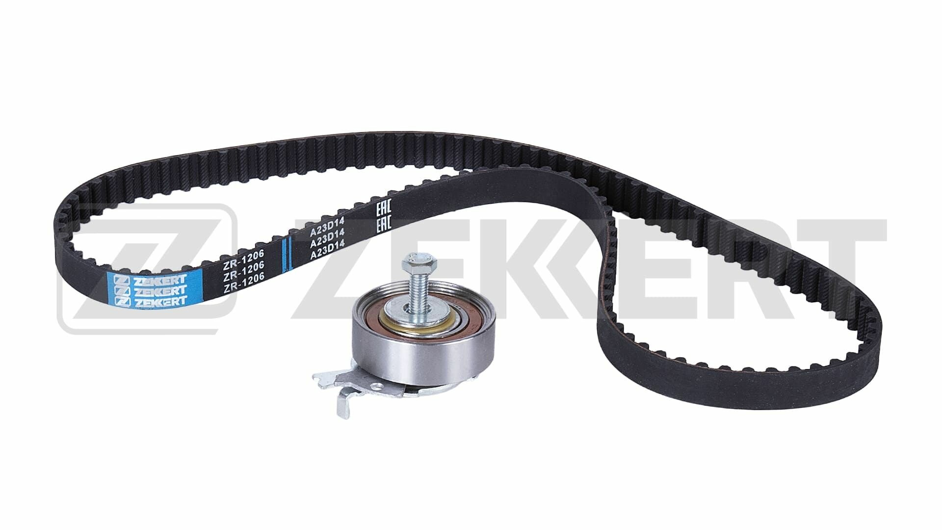 Комплект ремня ГРМ для Daewoo Nexia KLETN (с 2008 г), Chevrolet Aveo T200-T250 (с 2004 г), ЗАЗ Lanos (с 2004 г) арт zr-1206