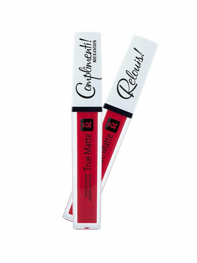 Relouis Помада губная жидкая матовая True Matte Complimenti, тон 2, 2 шт