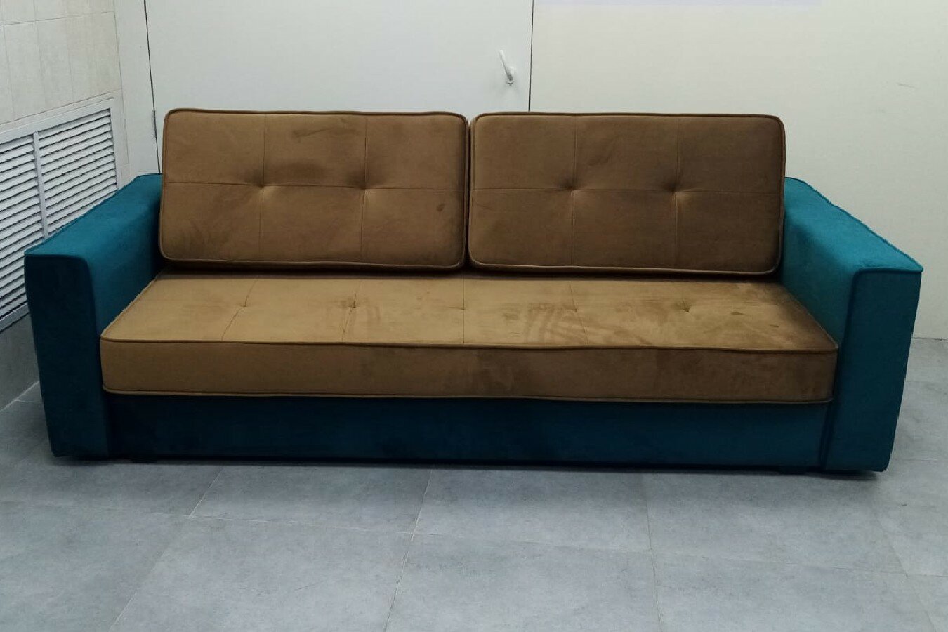 Прямой диван Онтарио Premier, пантограф (тик-так), 241х105х74 см, с ящиком для белья