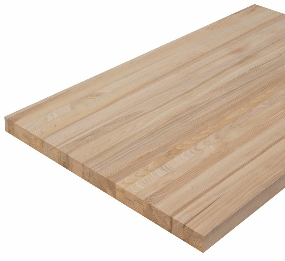 Мебельный щит Дом Дерева 2500х600х40мм Ясень Экстра Цельноламельный