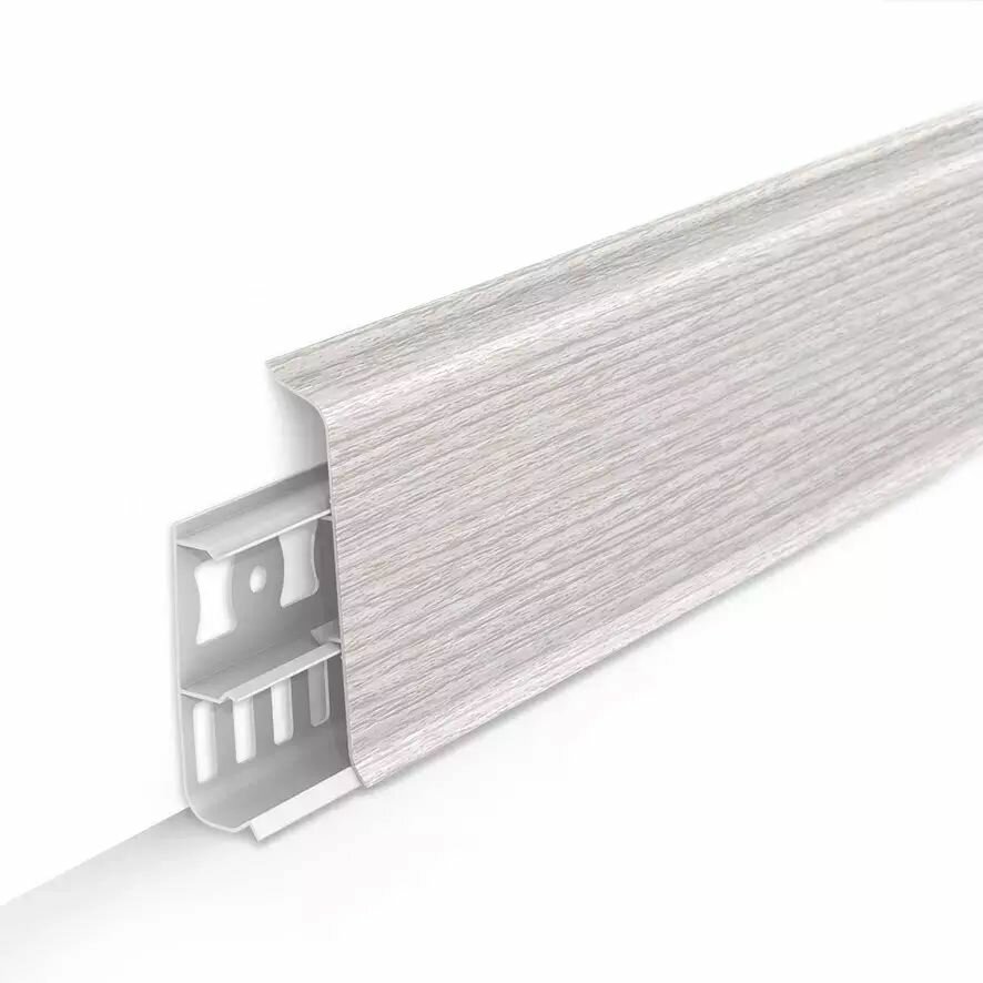 Плинтус напольный ПВХ ИД-П85, длина 2200 мм