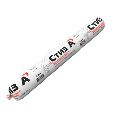 Герметик Акрилатный Стиз А 900мл Коричневый RAL 8011 Паропроницаемый, Однокомпонентный / Сази.