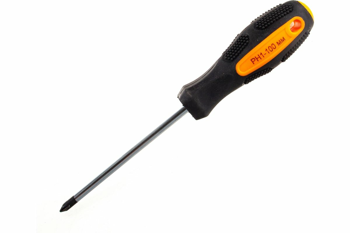 Вихрь Крестовая отвёртка PH1 100 мм 73/6/2/1 для сборки и ремонта бытовой техники