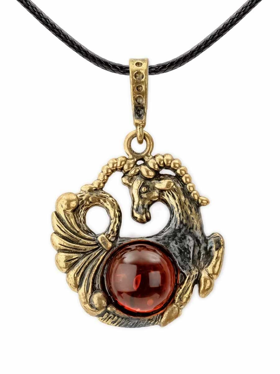 Подвеска, янтарь